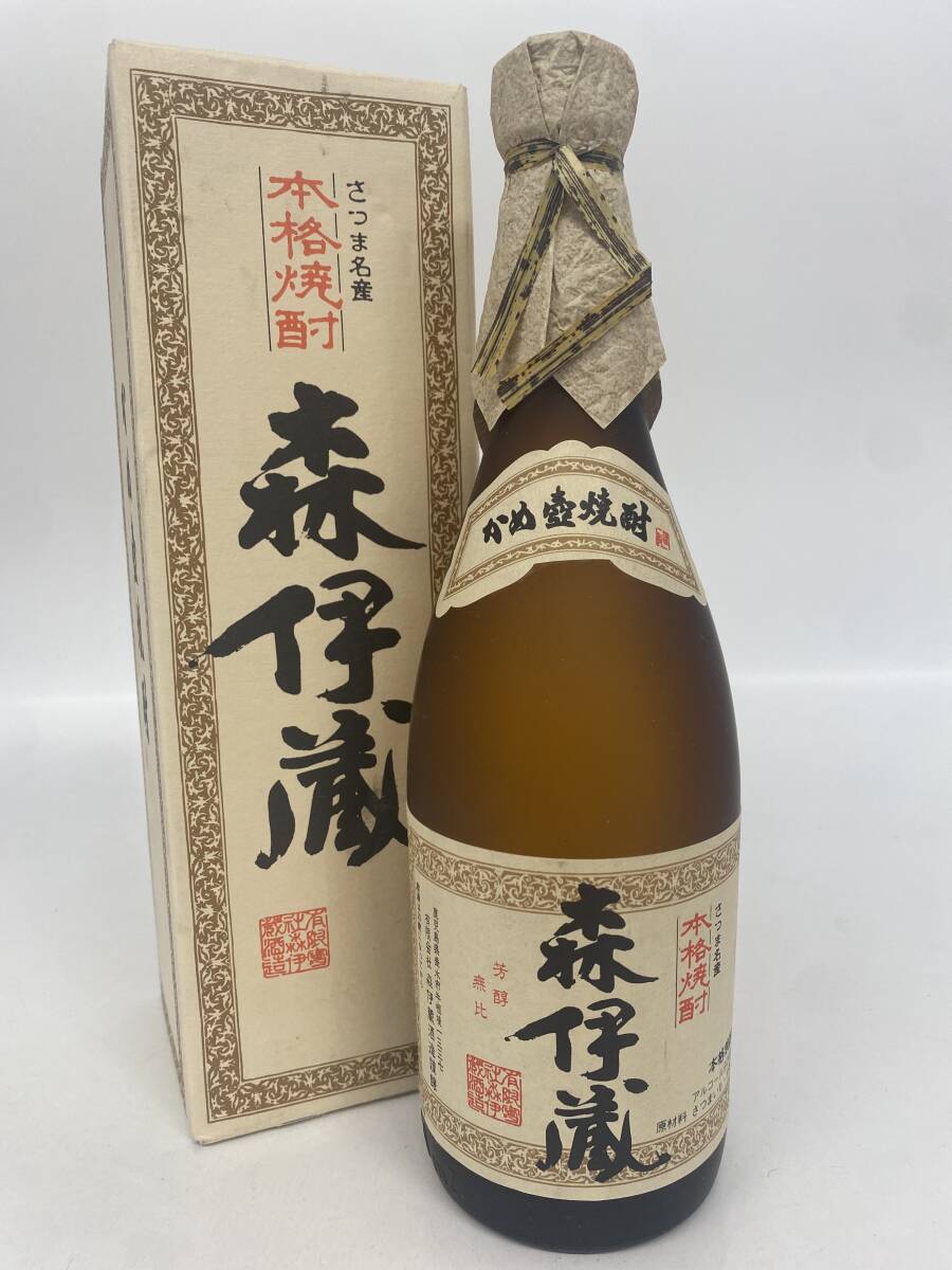 Yahoo!オークション - H66/本格焼酎 森伊蔵 かめ壺焼酎 森伊蔵酒造謹醸...