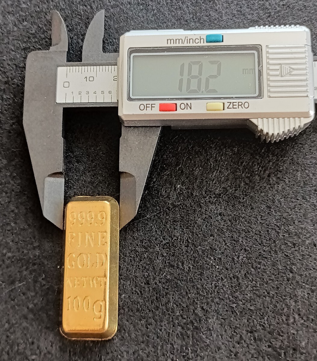 Yahoo!オークション - 延棒 純金 FINEGOLD 999.9% ゴールドバー イン...