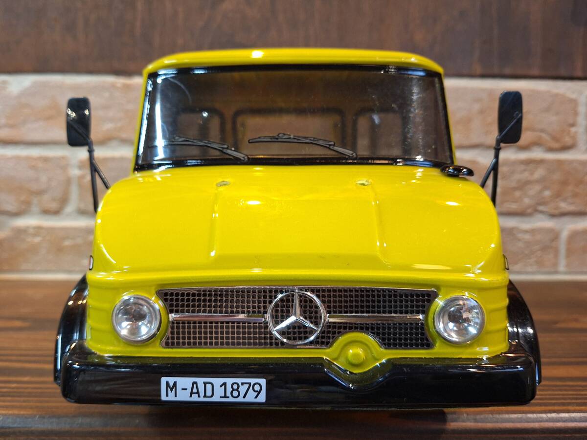 Yahoo!オークション - タミヤ 1/10 RC CR-01 ウニモグ ボディー LEDラ...