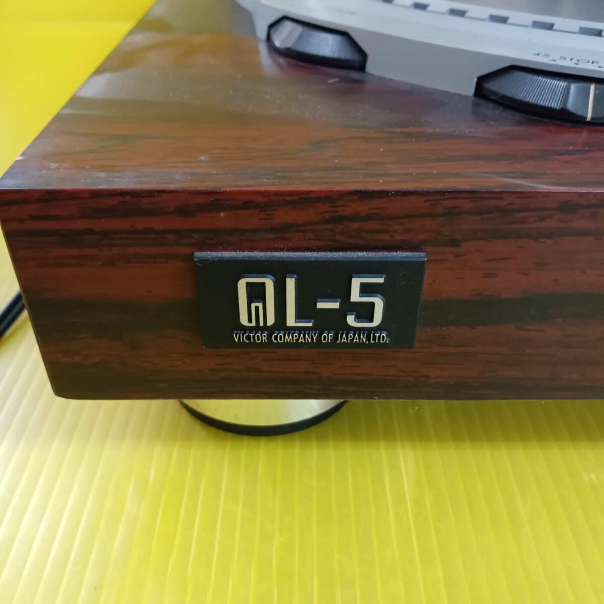 Yahoo!オークション - wD117 Victor STEREO RECORD PLYAYER QL-5 100V ...