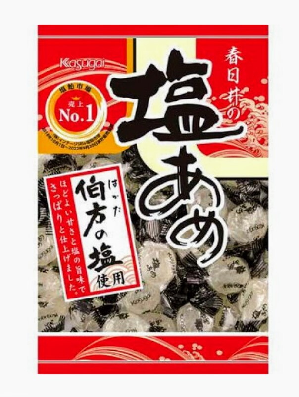 Yahoo!オークション - 春日井製菓 塩あめ 伯方の塩 144g×12個入×2箱...