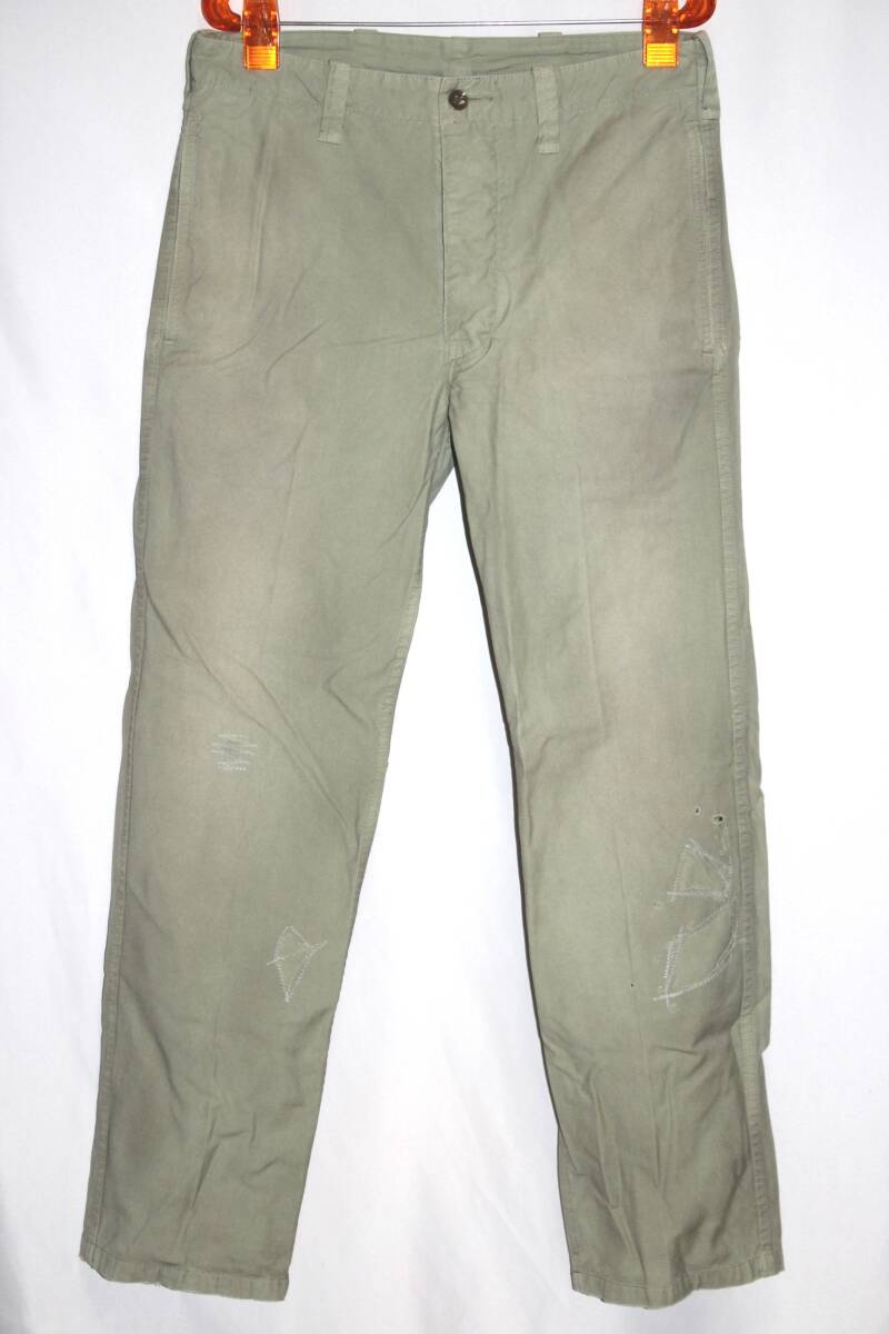 Yahoo!オークション - visvim 21AW GIFFORD PANTS DMGD OLIVE SIZE 2 ...