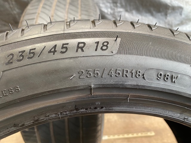Yahoo!オークション - 982 ミシュラン eプライマシー 235 45 18 2本 2...