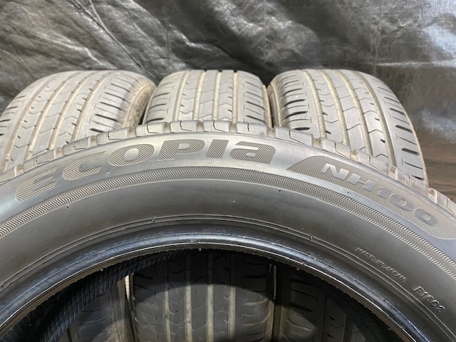 Yahoo!オークション - 998 ブリヂストン NH100 225 55 17 4本 225/55R1...