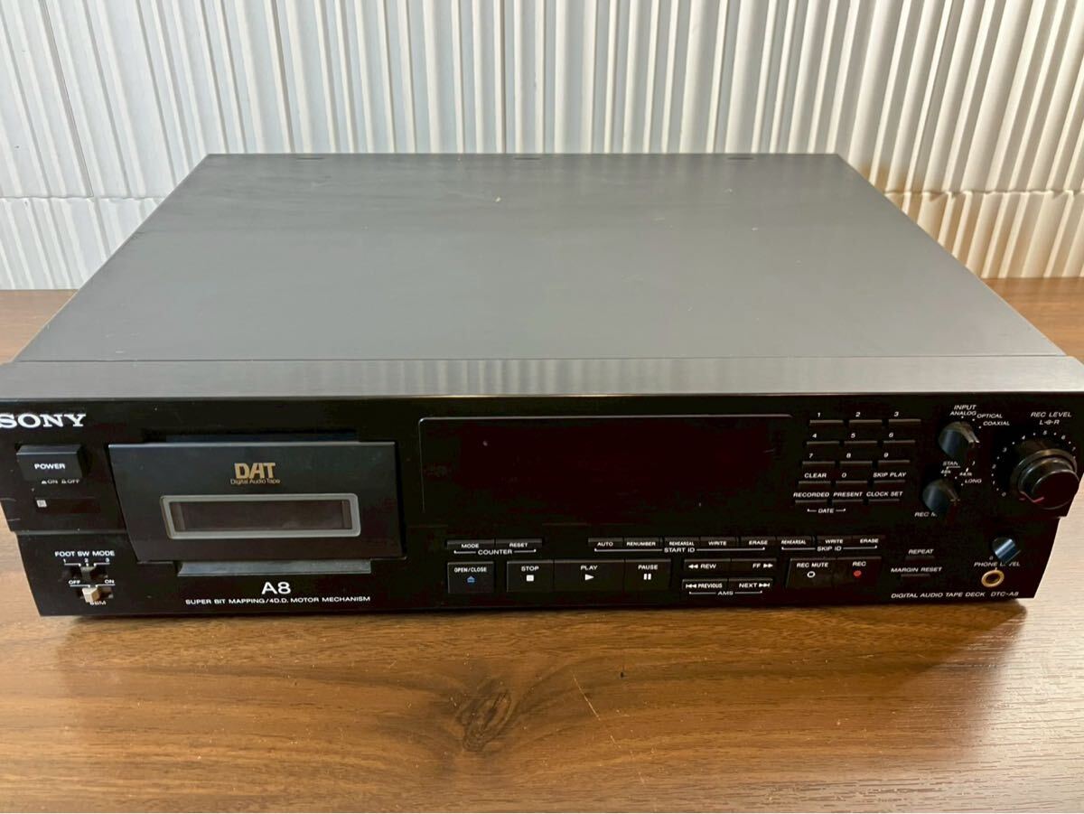 Yahoo!オークション - B229 SONY ソニー DTC-A8 DATデッキ本体 取扱説...