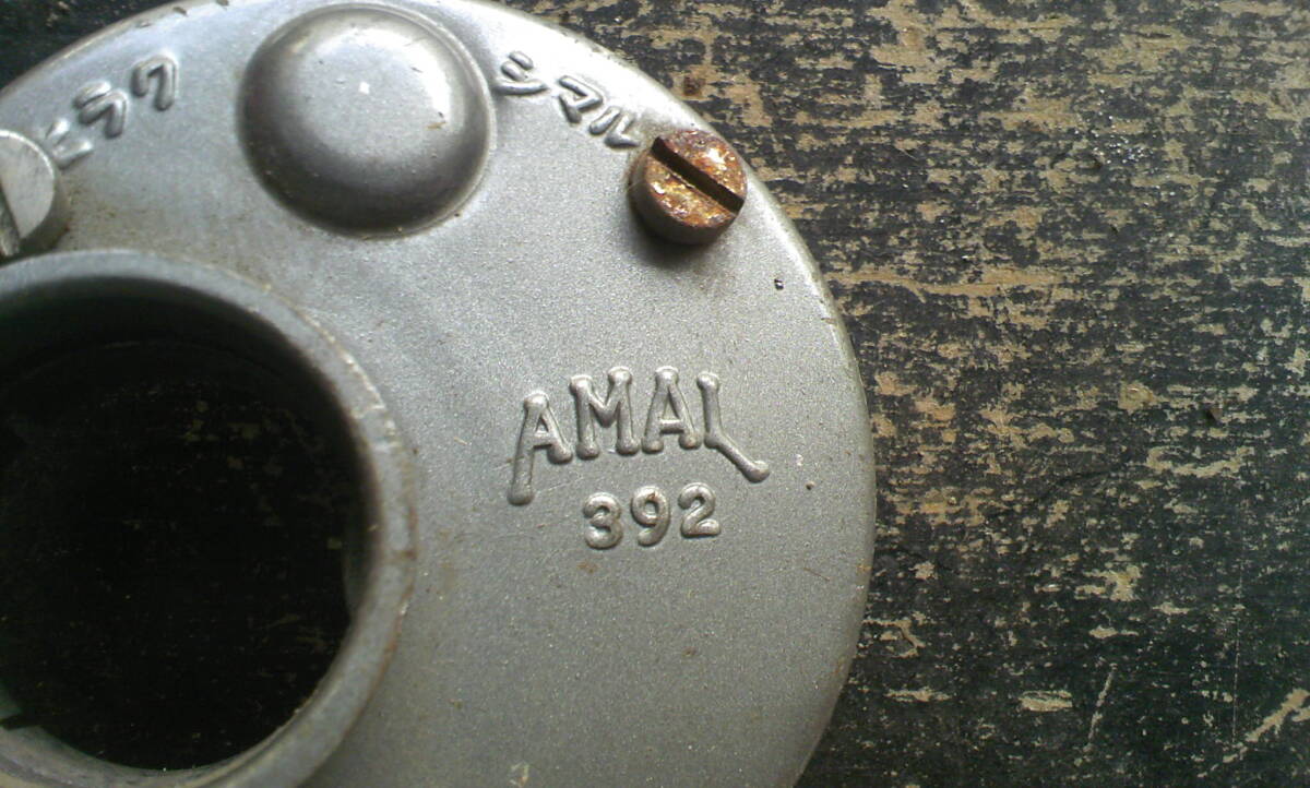 Yahoo!オークション - 改用 AMAL 392 チョークシャッター 部品 当時物 ...