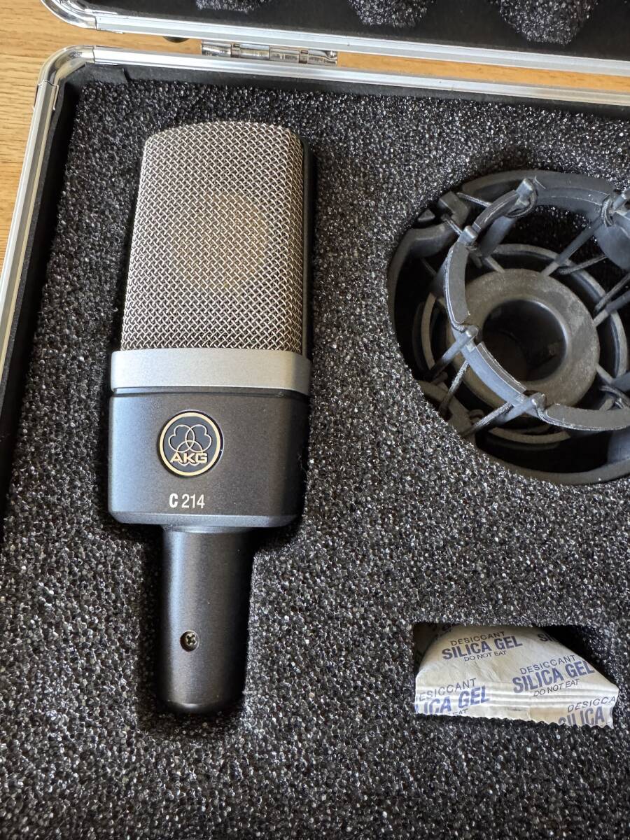 Yahoo!オークション - 【1000円スタート 良品】AKG C214 コンデンサー...