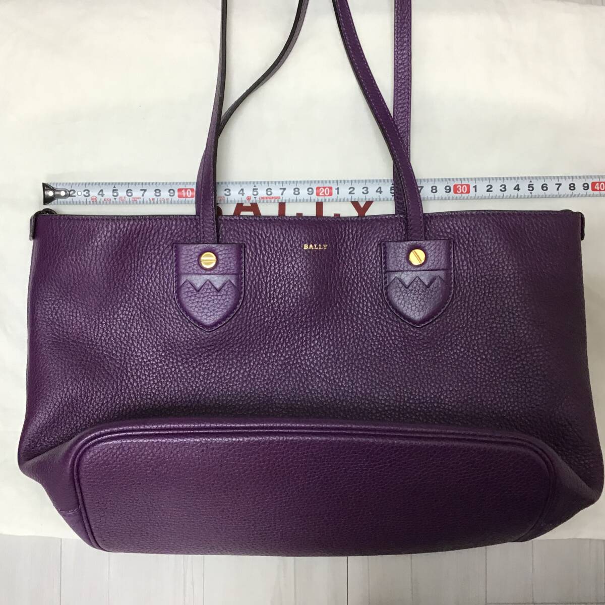 Yahoo!オークション - 5631 バリー Bally 2way ハンドバッグ ショルダ...