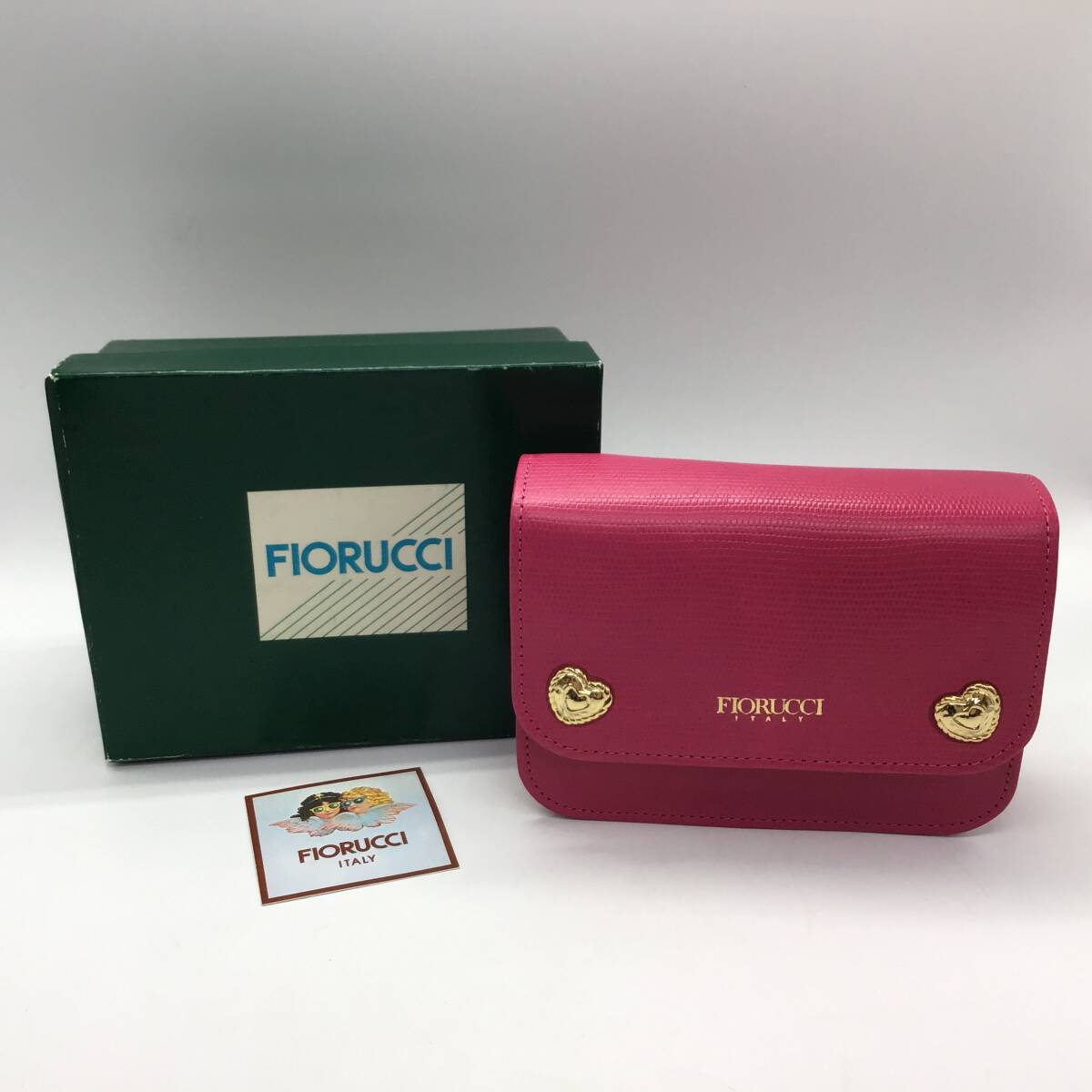 Yahoo!オークション - 5664 美品 FIORUCCI フィオルッチ バッグ ポーチ...