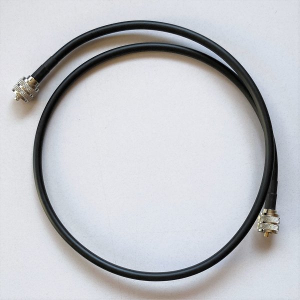 Yahoo!オークション - 【新品 2本】5DFB 同軸ケーブル 1m 両端MP MP-M...