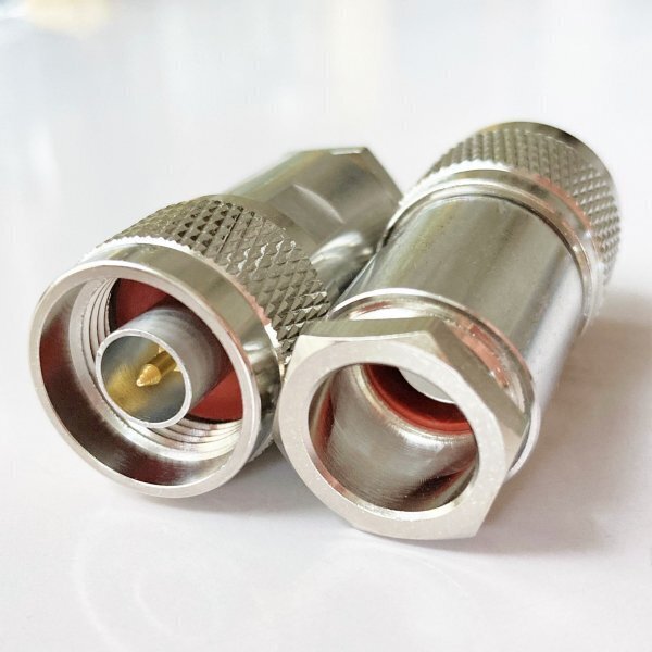 Yahoo!オークション - 【新品 2個】8D NP N型 オス コネクタ N型接栓 N...