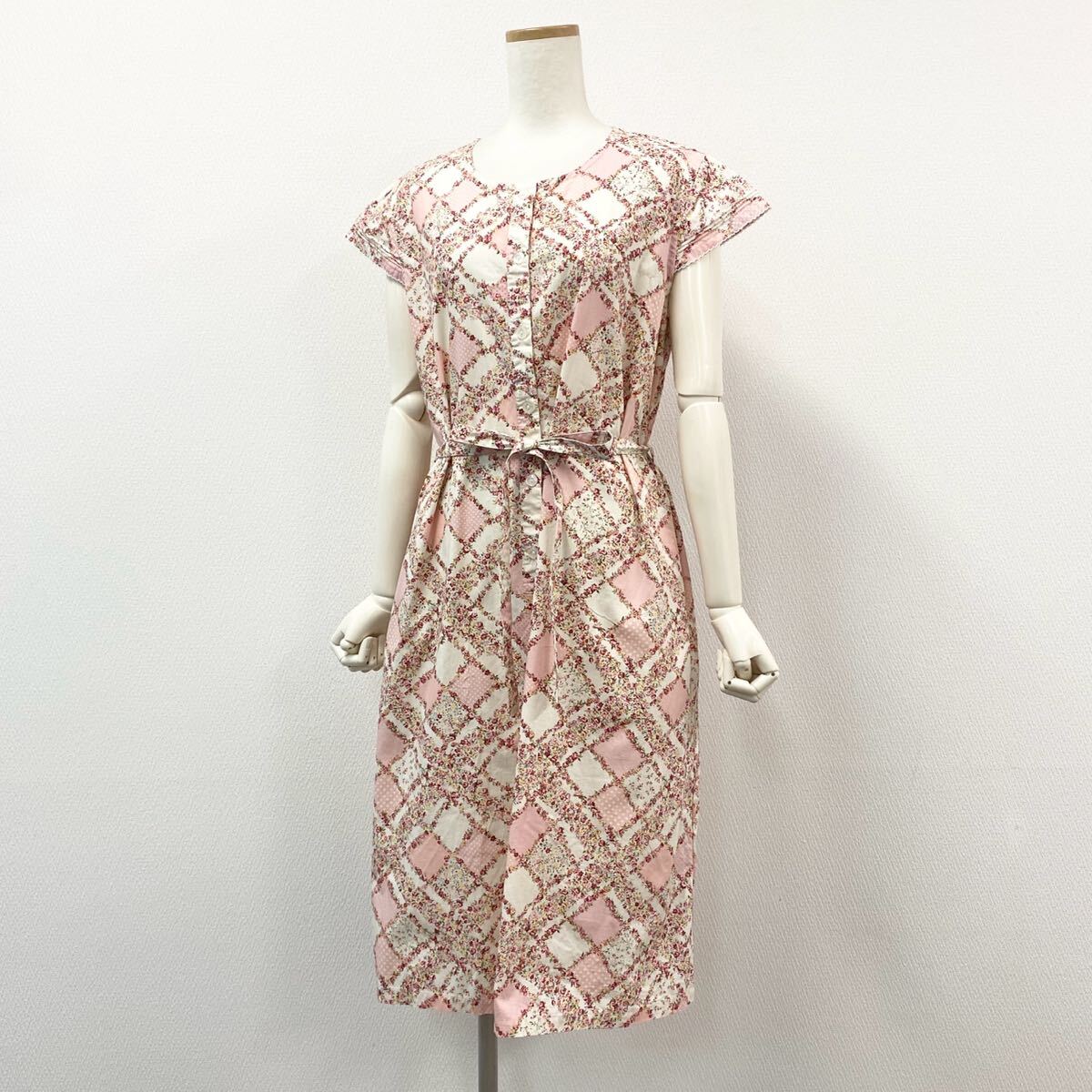 Yahoo!オークション - Ag22 PINK HOUSE ピンクハウス 花柄プリント フ...