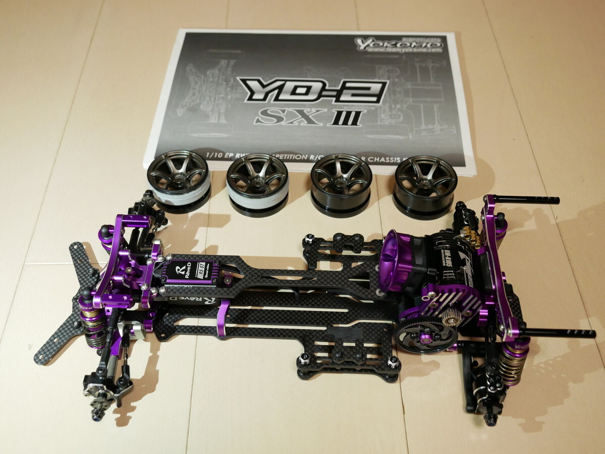 Yahoo!オークション - ヨコモ YD-2 SX3 パープル ハイトラクションシャ...