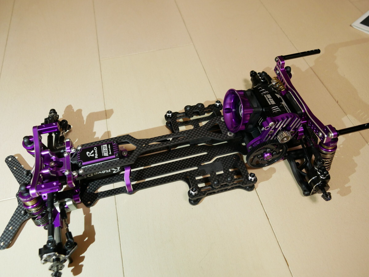 Yahoo!オークション - ヨコモ YD-2 SX3 パープル ハイトラクションシャ...