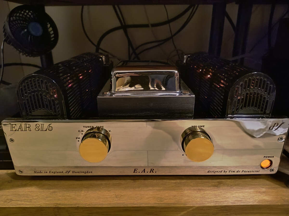Yahoo!オークション - 【美品・整備済 】EAR 8L6 プリメインアンプ 定...
