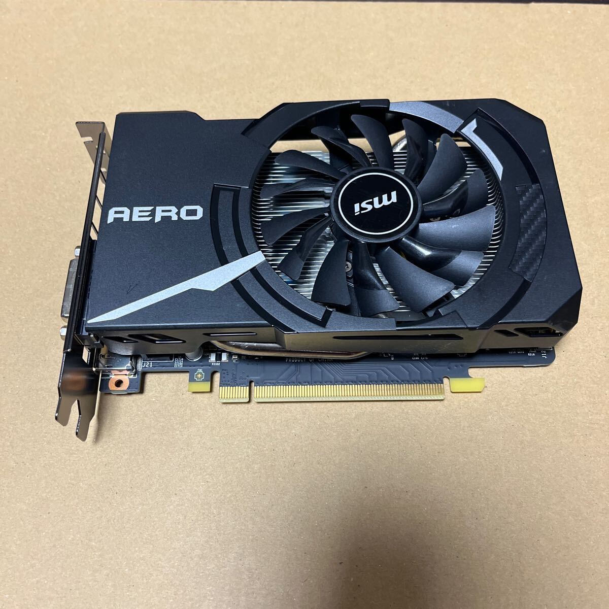Yahoo!オークション - MSI GeForce GTX 1060 AERO ITX 6G OC
