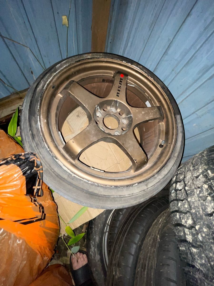 Yahoo!オークション - NISMO 17インチ9J 2本セットタイヤ付き