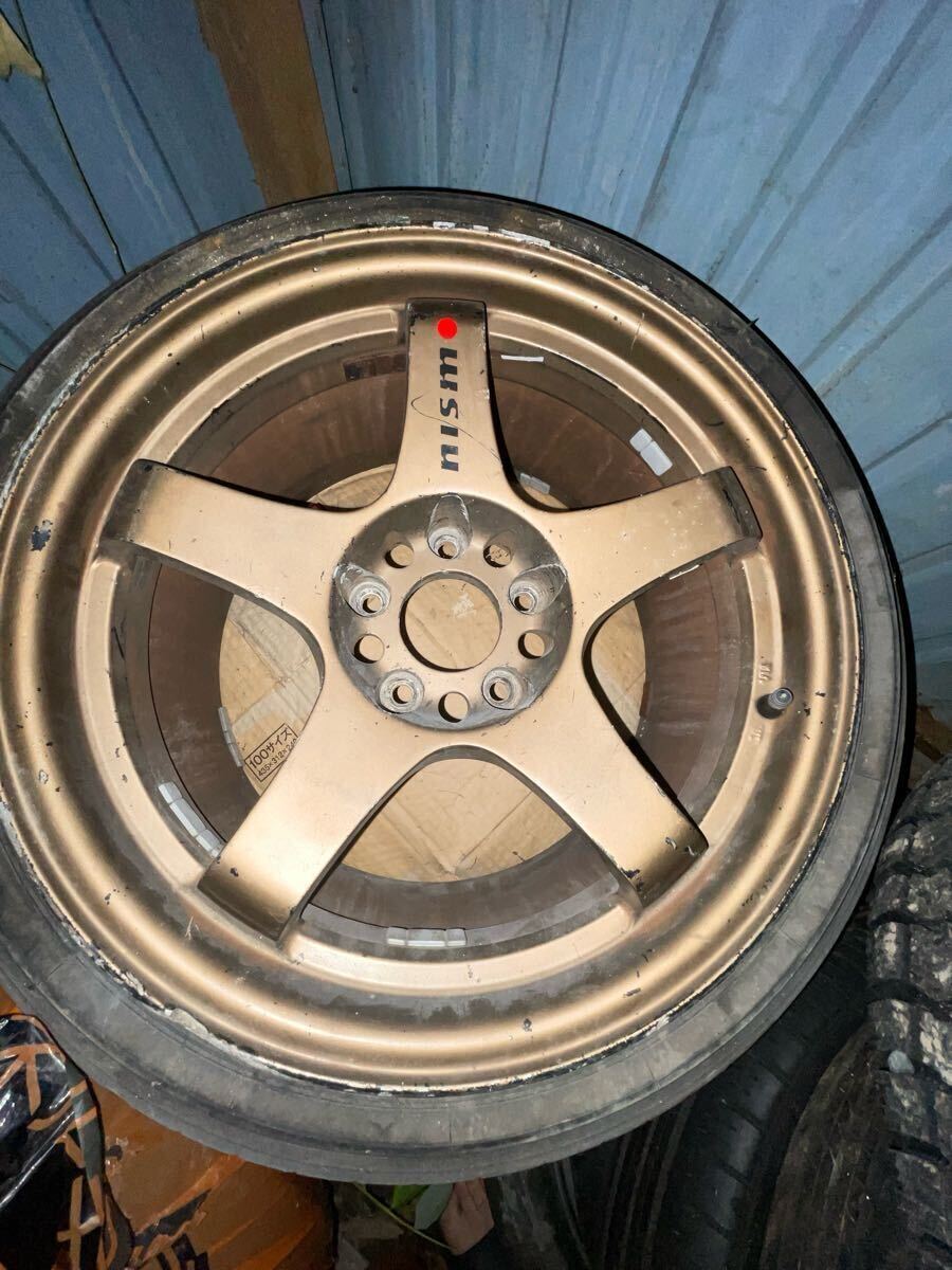 Yahoo!オークション - NISMO 17インチ9J 2本セットタイヤ付き