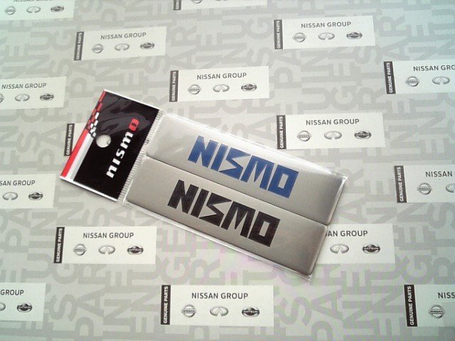 Yahoo!オークション - 日産純正 NISMO メタルプレートセット Z12 Z11 ...