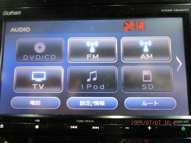 Yahoo!オークション - [43H B9] ホンダ純正ナビ ギャザズ VXM-184VFi ...