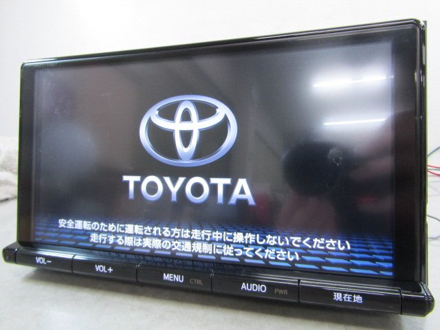 Yahoo!オークション - [37J A4] トヨタ純正 9インチ メモリーナビ フ...