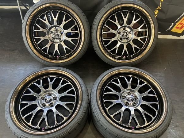 Yahoo!オークション - 美品クールレーシング VERZ WHEELS DDR02 19イ...