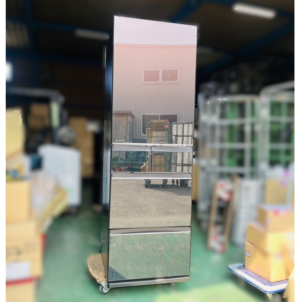 Yahoo!オークション - [250709-2T]≪三菱/ノンフロン冷凍冷蔵庫≫451L/...