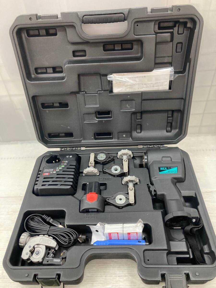 Yahoo!オークション - 【0924】 REX(レッキス) 10.8vコードレスフレア ...