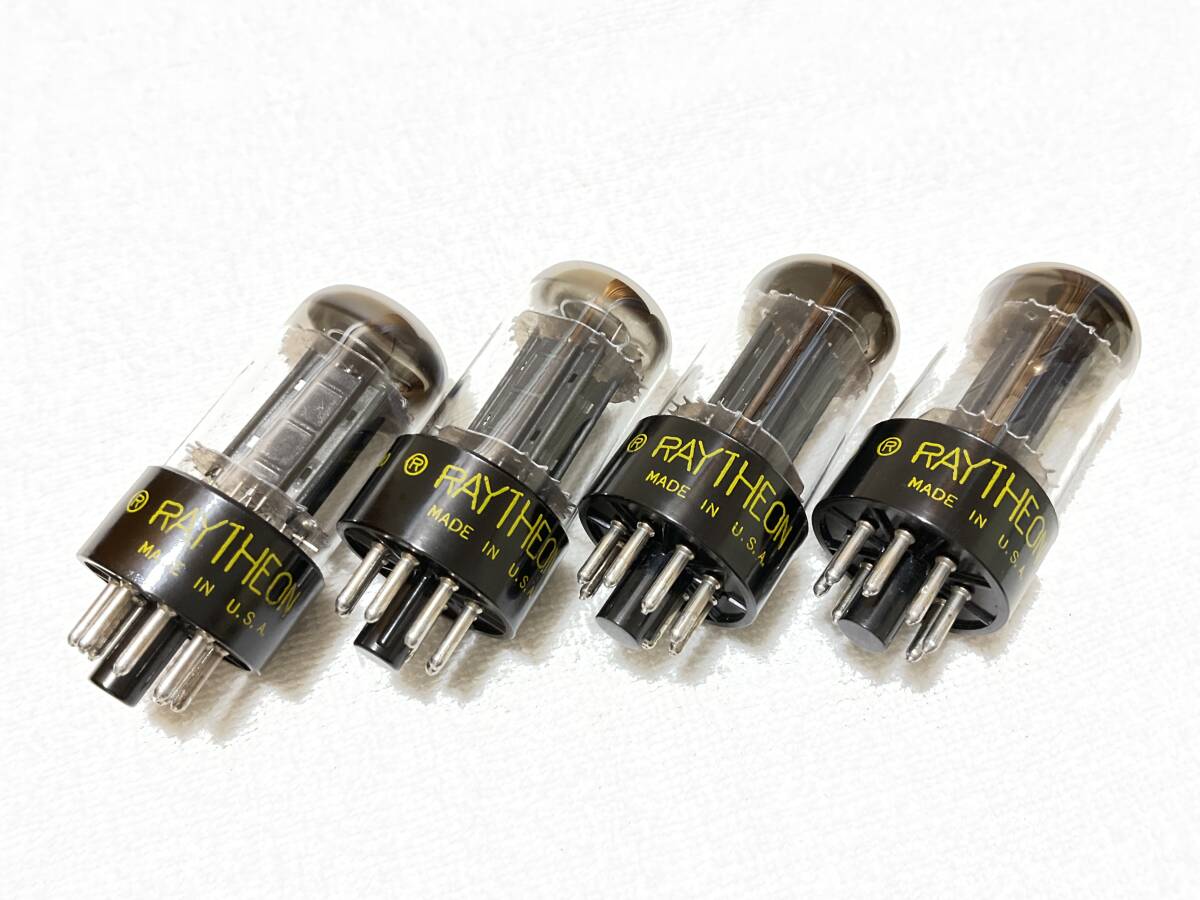 Yahoo!オークション - RAYTHEON 6SN7GT 4本