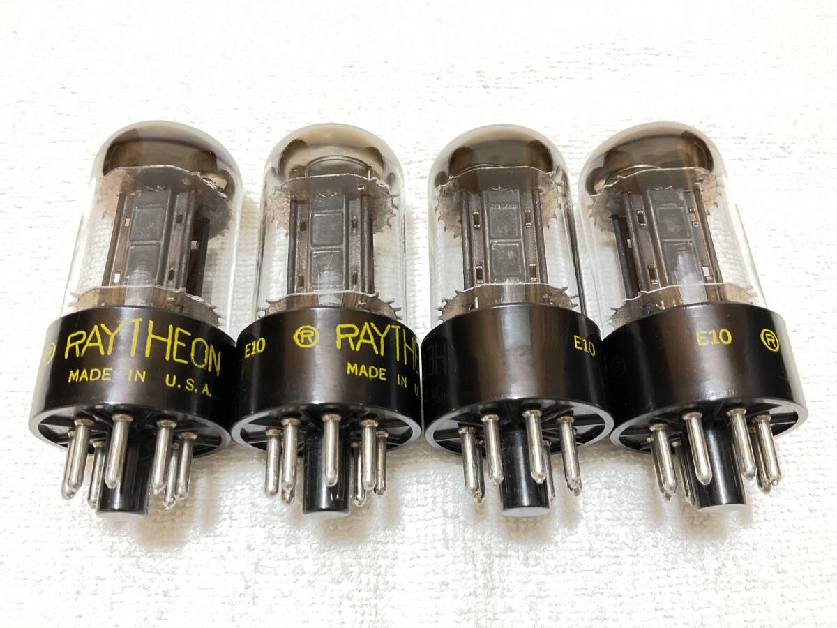 Yahoo!オークション - RAYTHEON 6SN7GT 4本
