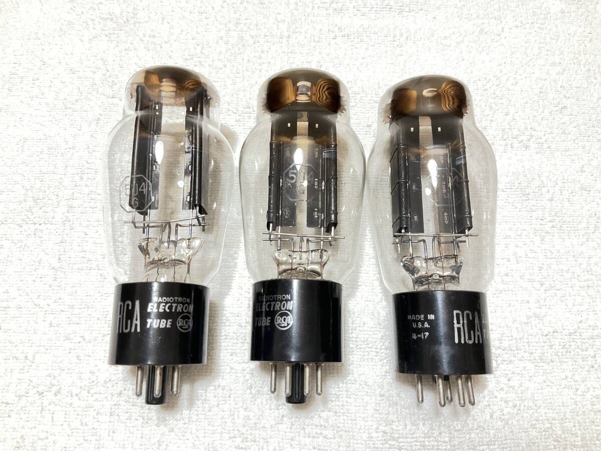 Yahoo!オークション - RCA 5U4G 3本 （難あり）