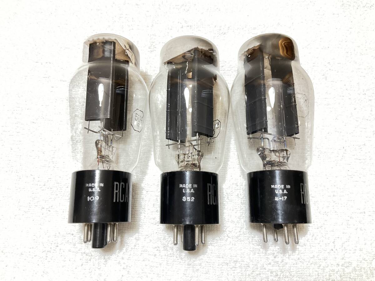 Yahoo!オークション - RCA 5U4G 3本 （難あり）
