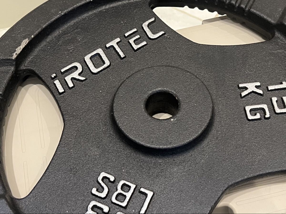 Yahoo!オークション - iROTEC アイロテック プレート 15Kg 2枚 プレー...