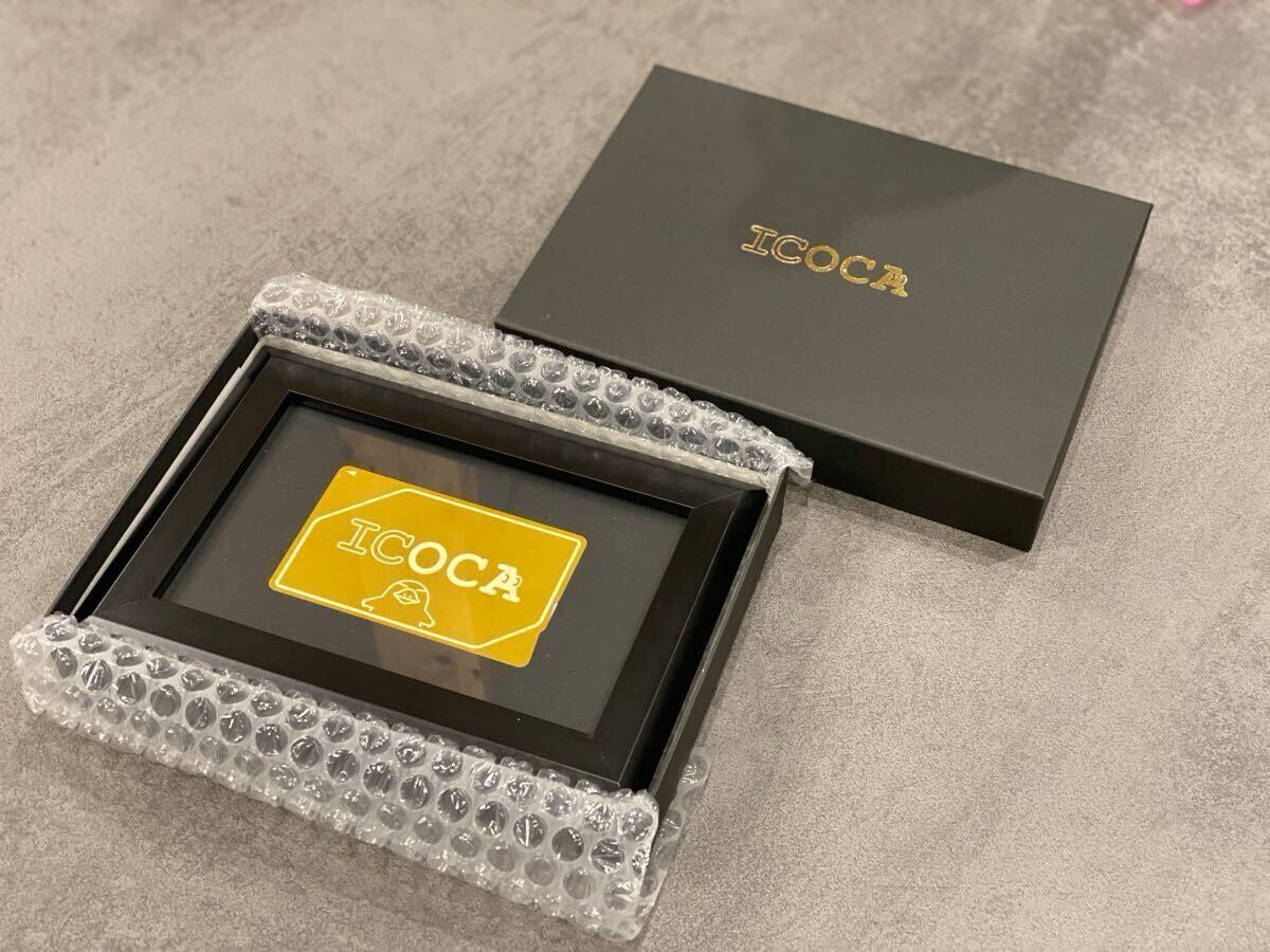 Yahoo!オークション - 新品 黄金のICOCA