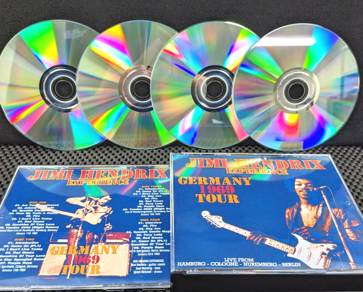 Yahoo!オークション - ジミ・ヘンドリックス - Germany Tour 1969 Tou ...