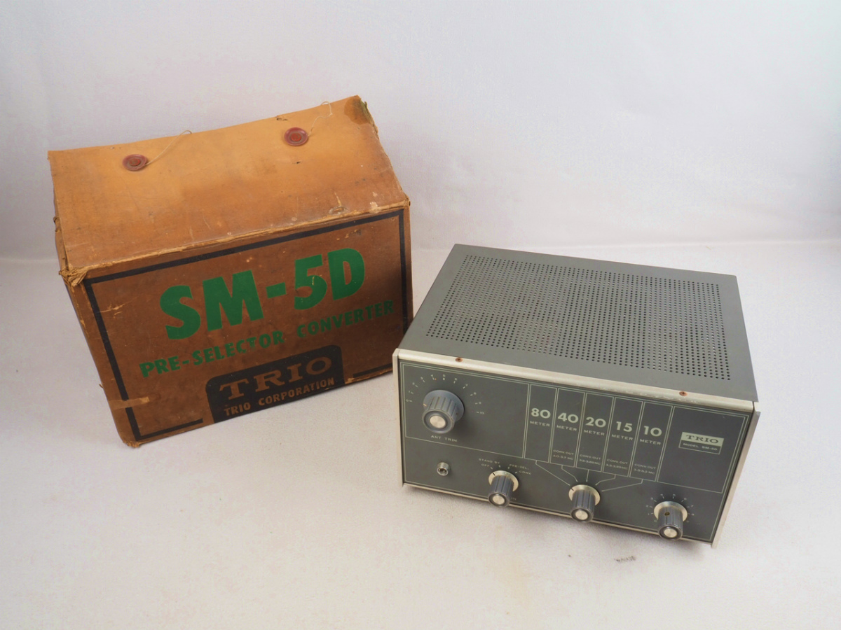Yahoo!オークション - 1T250701Y TRIO トリオ 無線機 SM-5D プリセレク...