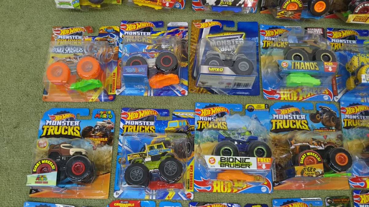 Yahoo!オークション - 119-G48) 未開封品 MONSTER TRUCKS モンスタート...