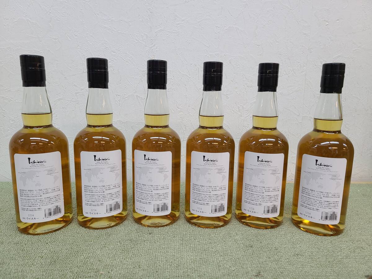 Yahoo!オークション - 178-L99) 未開栓 イチローズモルト モルト&グレ...
