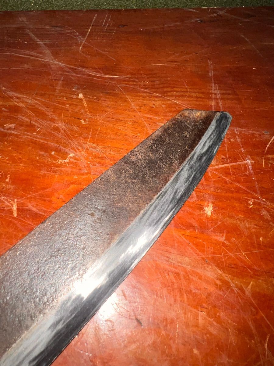 Yahoo!オークション - 管AT2 時代物 手打鍛造 牛刀 刃長30cm