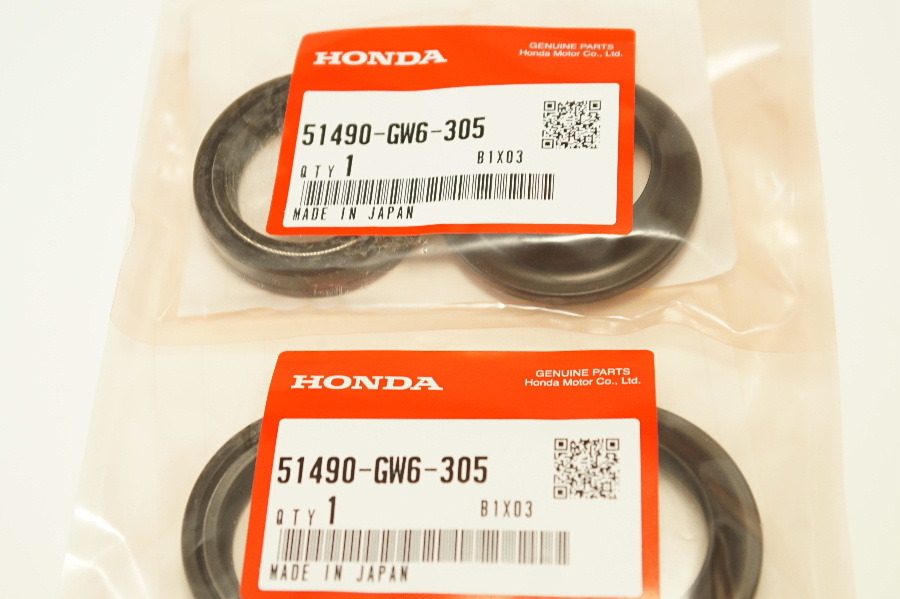 Yahoo!オークション - ホンダ純正部品 51490-GW6-305 オイル・ダストシ...