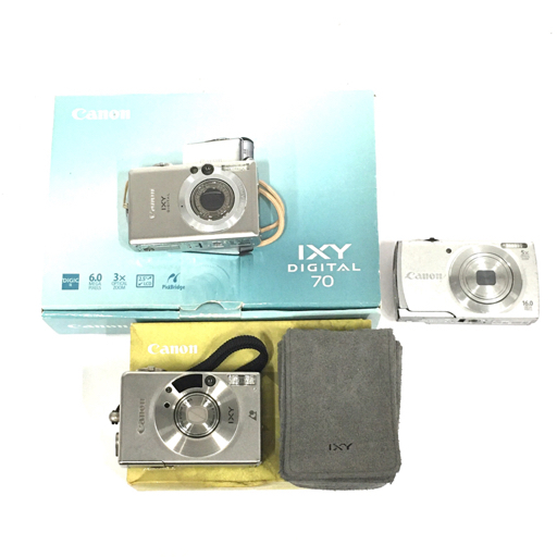 Yahoo!オークション - 1円 Canon IXY 320 IXY DIGITAL 70 PowerShot A2...