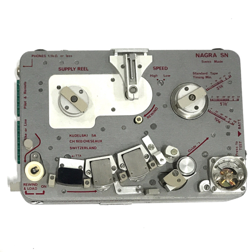 Yahoo!オークション - クデルスキー NAGRA SN 小型 アナログテープレコ...