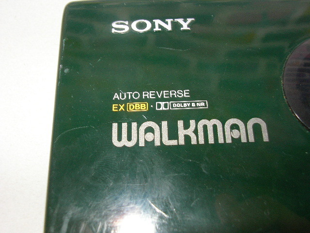 Yahoo!オークション - 7 ソニー SONY WM-EX60 グリーン WALKMAN ウォー...
