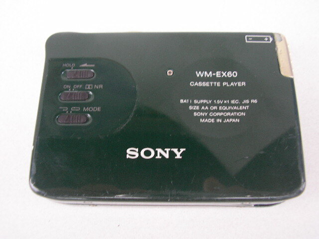 Yahoo!オークション - 7 ソニー SONY WM-EX60 グリーン WALKMAN ウォー...