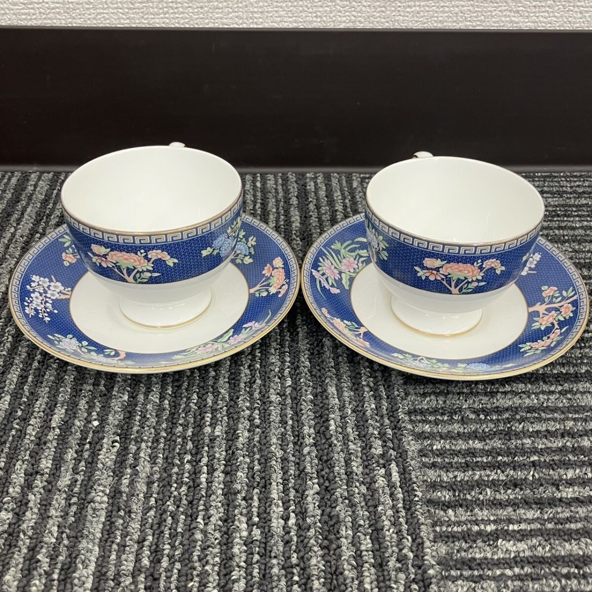 Yahoo!オークション - E331-F5-241 WEDGWOOD ウエッジウッド BLUE SIAM...
