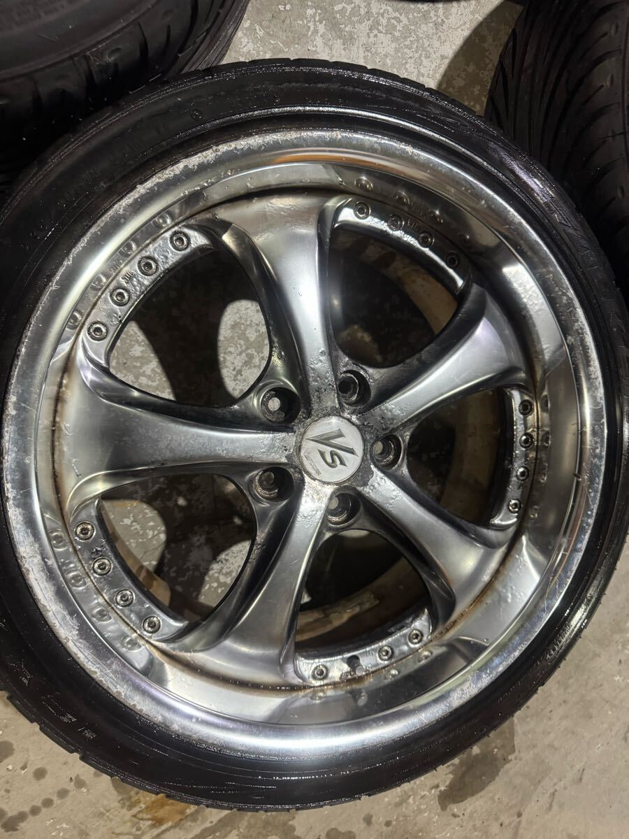 work ワーク VS KF 18インチ 9j 9.5j 4本 ＋45 PCD114.3 5穴(5穴)｜売買されたオークション情報、yahooの商品情報をアーカイブ公開 - オークファン ...