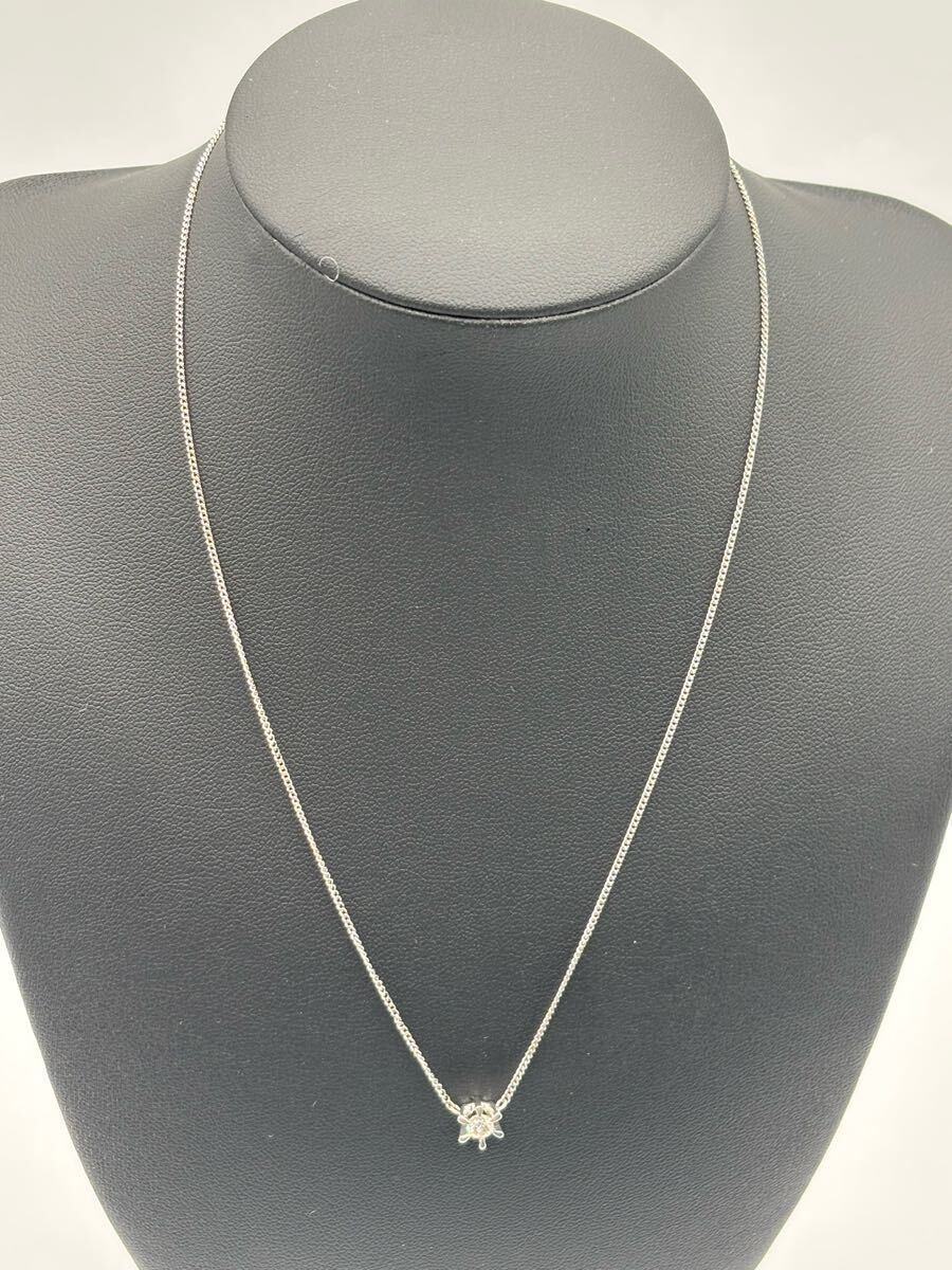 Yahoo!オークション - 【AC-19】ダイヤモンドネックレス Pt850 0.26ct ...