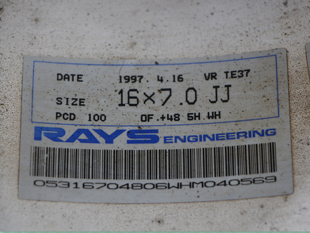 Yahoo!オークション - B465 軽量 レア 鍛造 希少 初期モデル RAYS レイ...