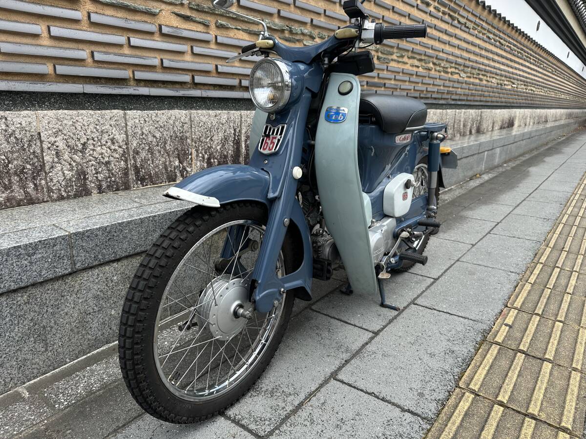 Yahoo!オークション - ホンダ スーパーカブ C65 1965年式 マルエムブル...