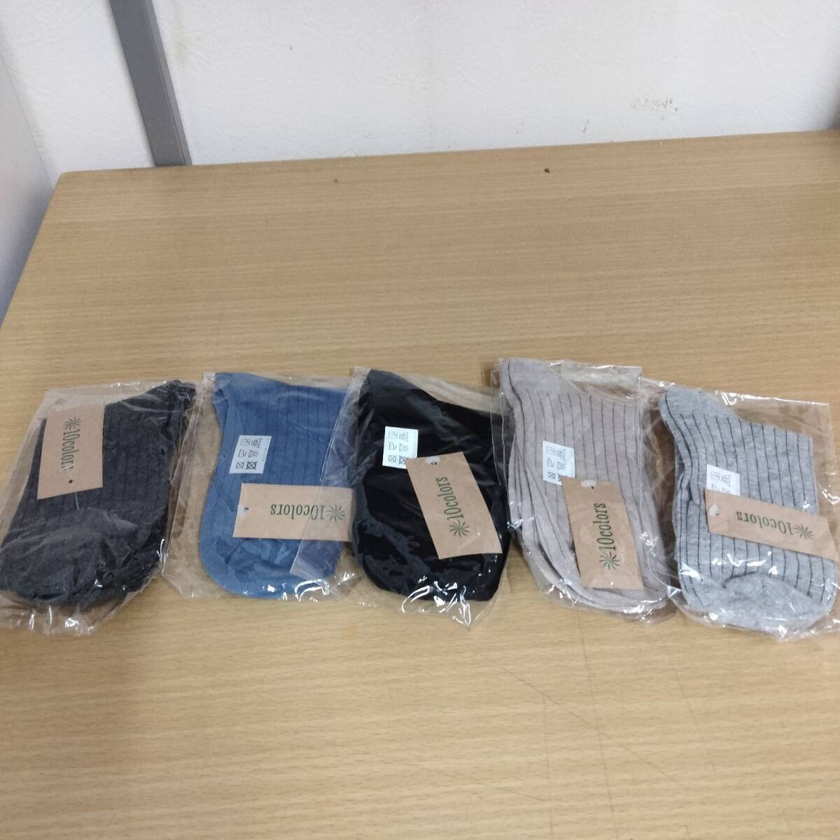 Yahoo!オークション - [K‐3952] 最終値下げ 10colors 靴下5足セット